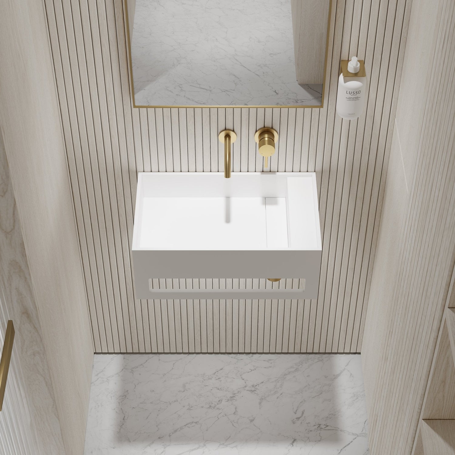 The Advantages of Wall-Mounted Basins for Small Bathrooms – BathHauz