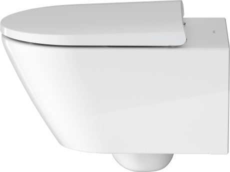 Duravit D-Neo 'RIMLESS' Wall Hung WC Art. 257709 + 002169 – BathHauz