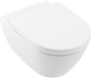 Villeroy & Boch "Subway 2.0" Wall Hung WC Art. 5614R001P + 9M68S101 ...